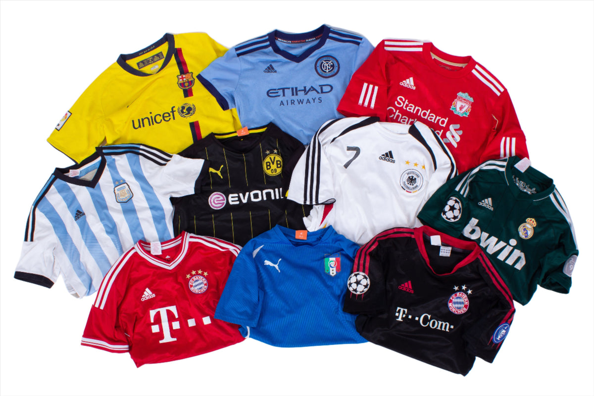 Wholesale Kids Vintage Football Shirt Bundle | Kids Football Shirts ...